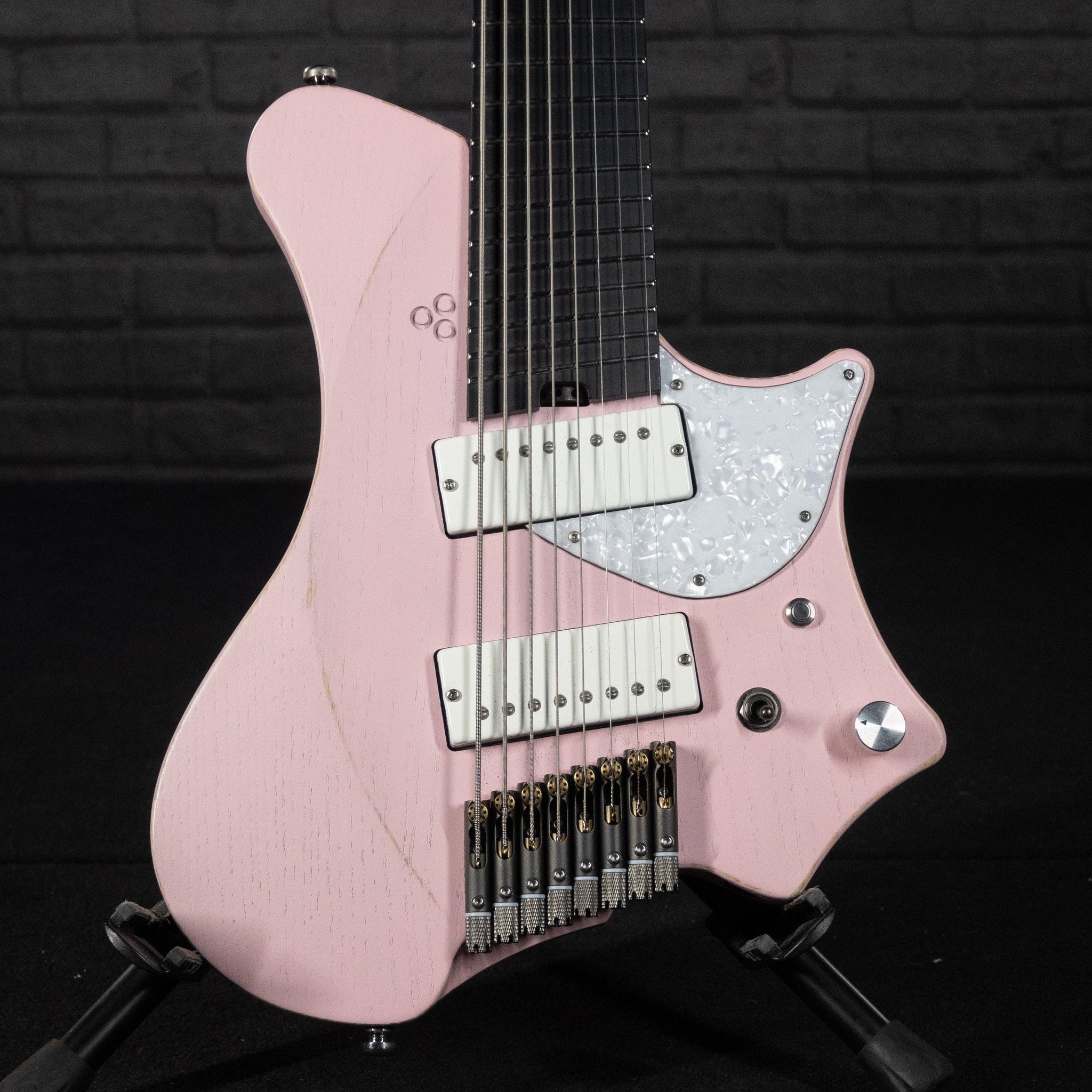 GOC Satya 7 (Worn Neon Yellow) Electric Guitar freeshipping - Impulse Music Co.