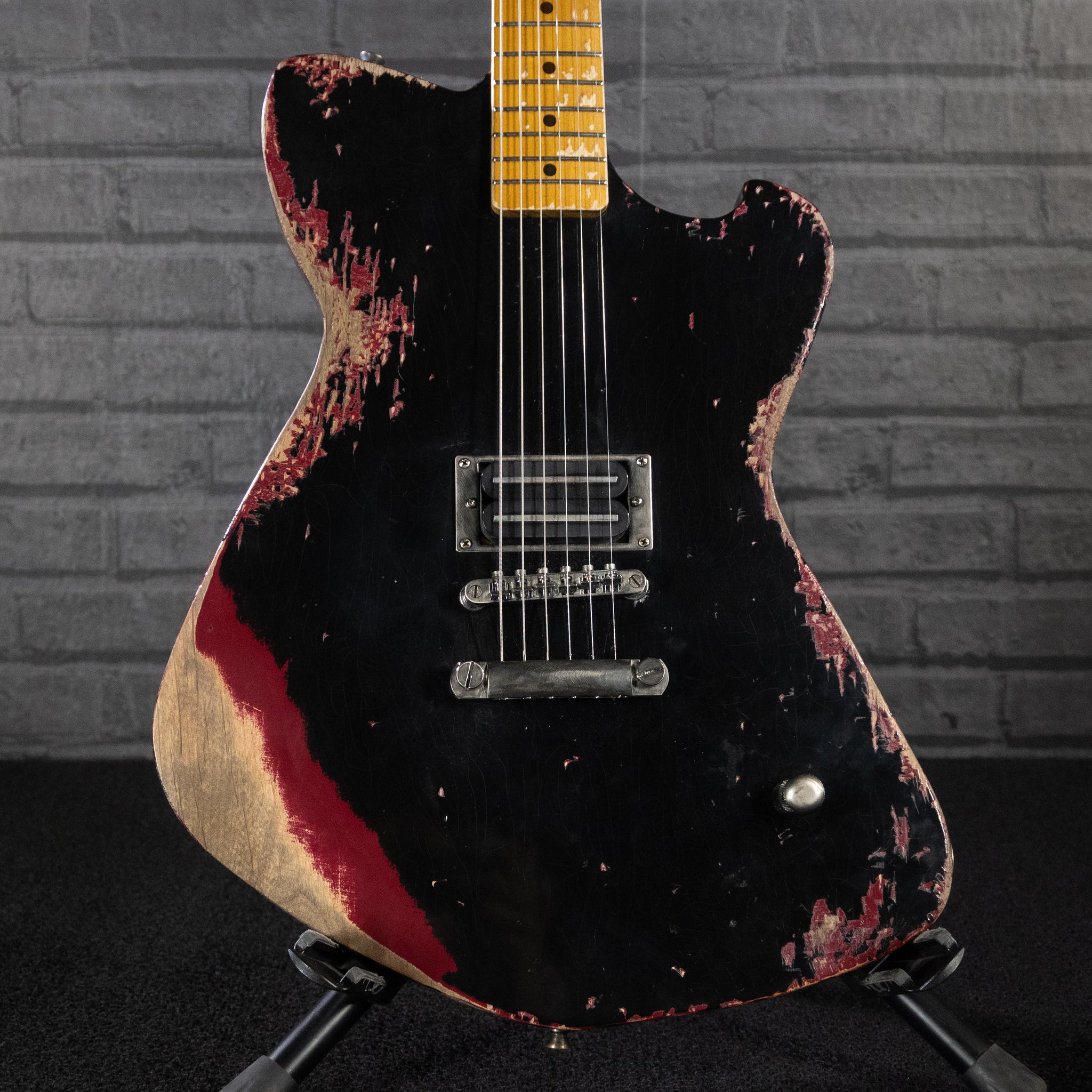 Figurehead Nocturne Electric Guitar (Midnight Crimson Patina)