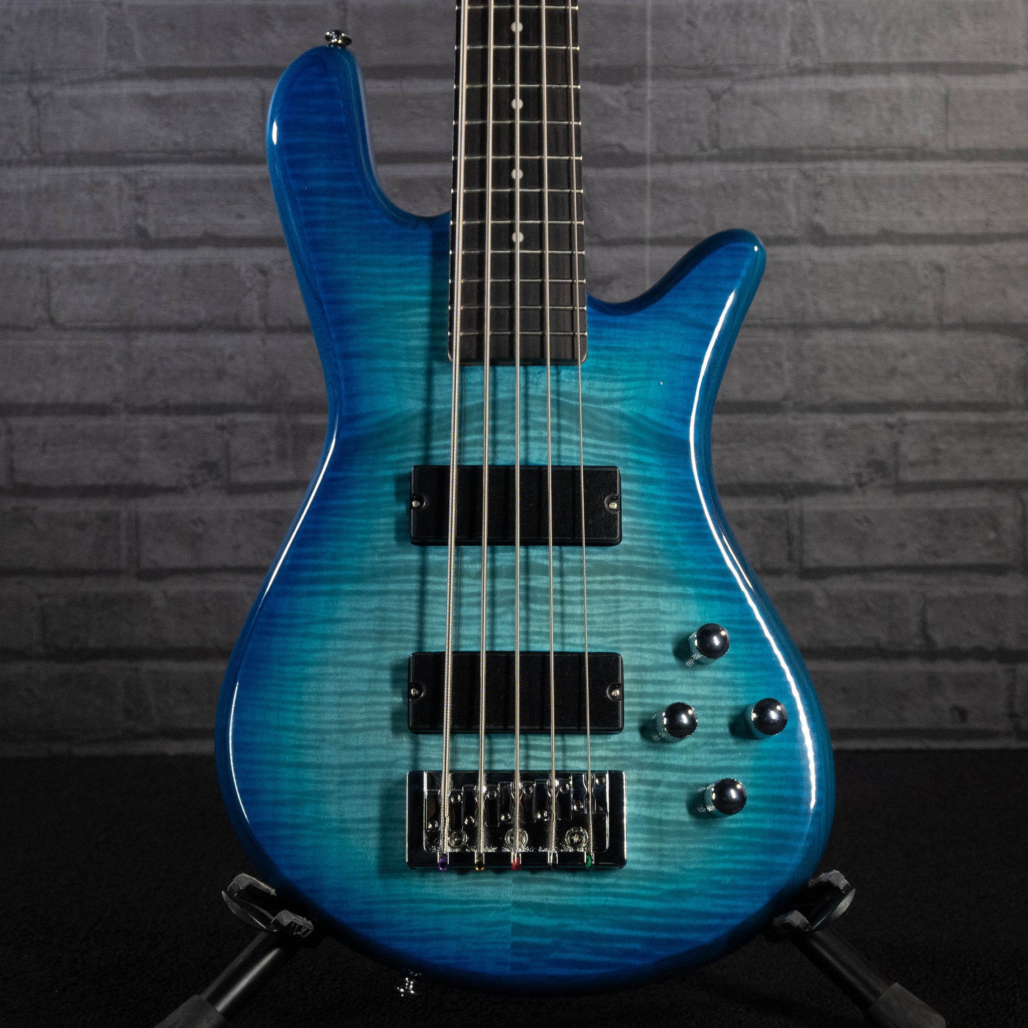 Spector Legend 5 Standard 5-String Bass Guitar (Blue Stain Gloss)