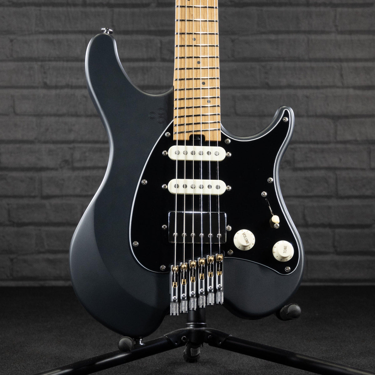 GOC Ren 6 Headless 6-String(Matte Black) freeshipping - Impulse Music Co.