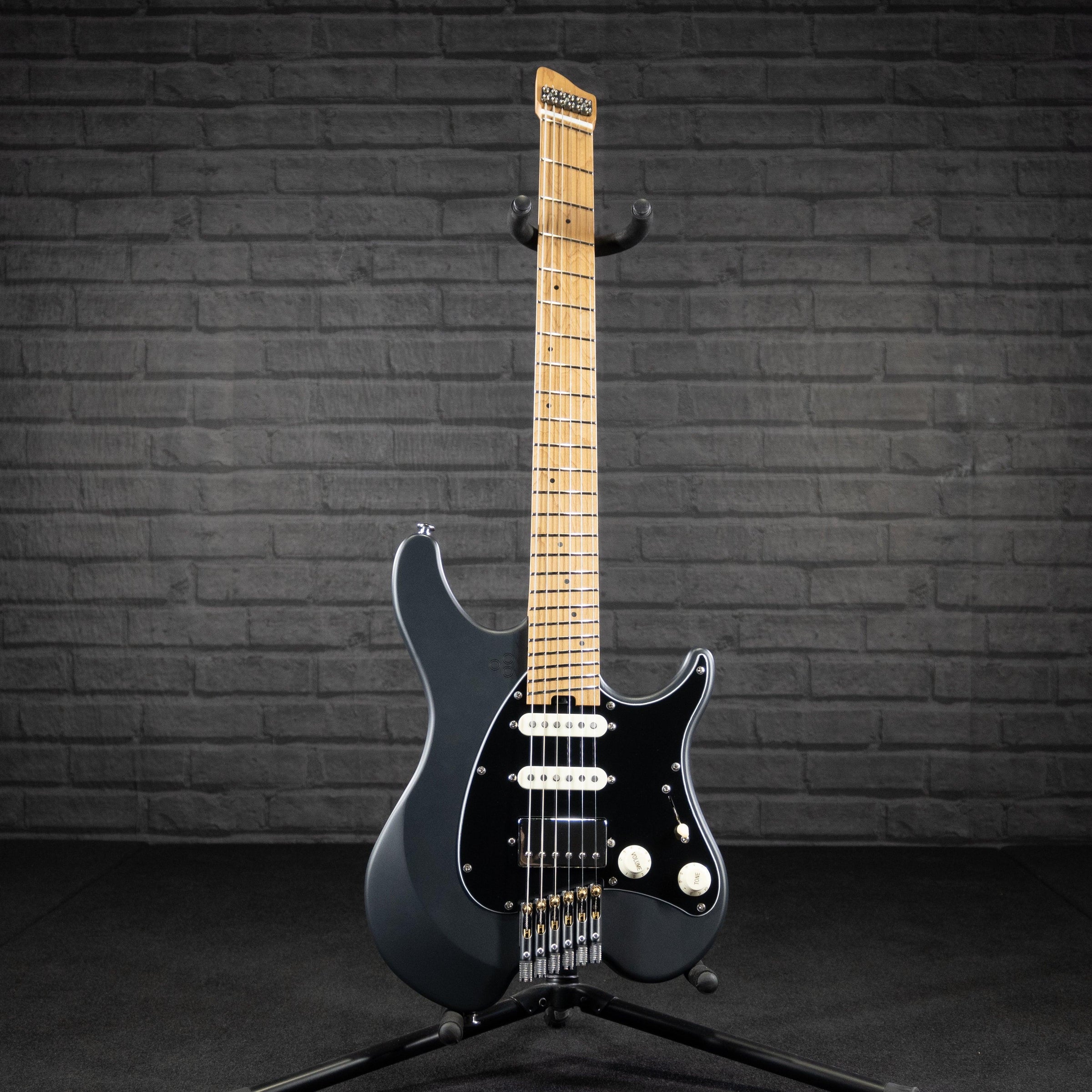 GOC Ren 6 Headless 6-String(Matte Black) freeshipping - Impulse Music Co.