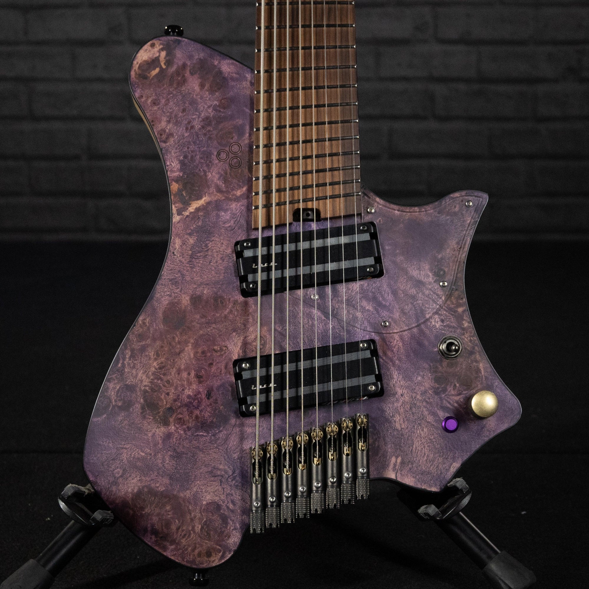 GOC Satya+ Headless Guitar 6 String SH6BOB (Obsidian) freeshipping - Impulse Music Co.