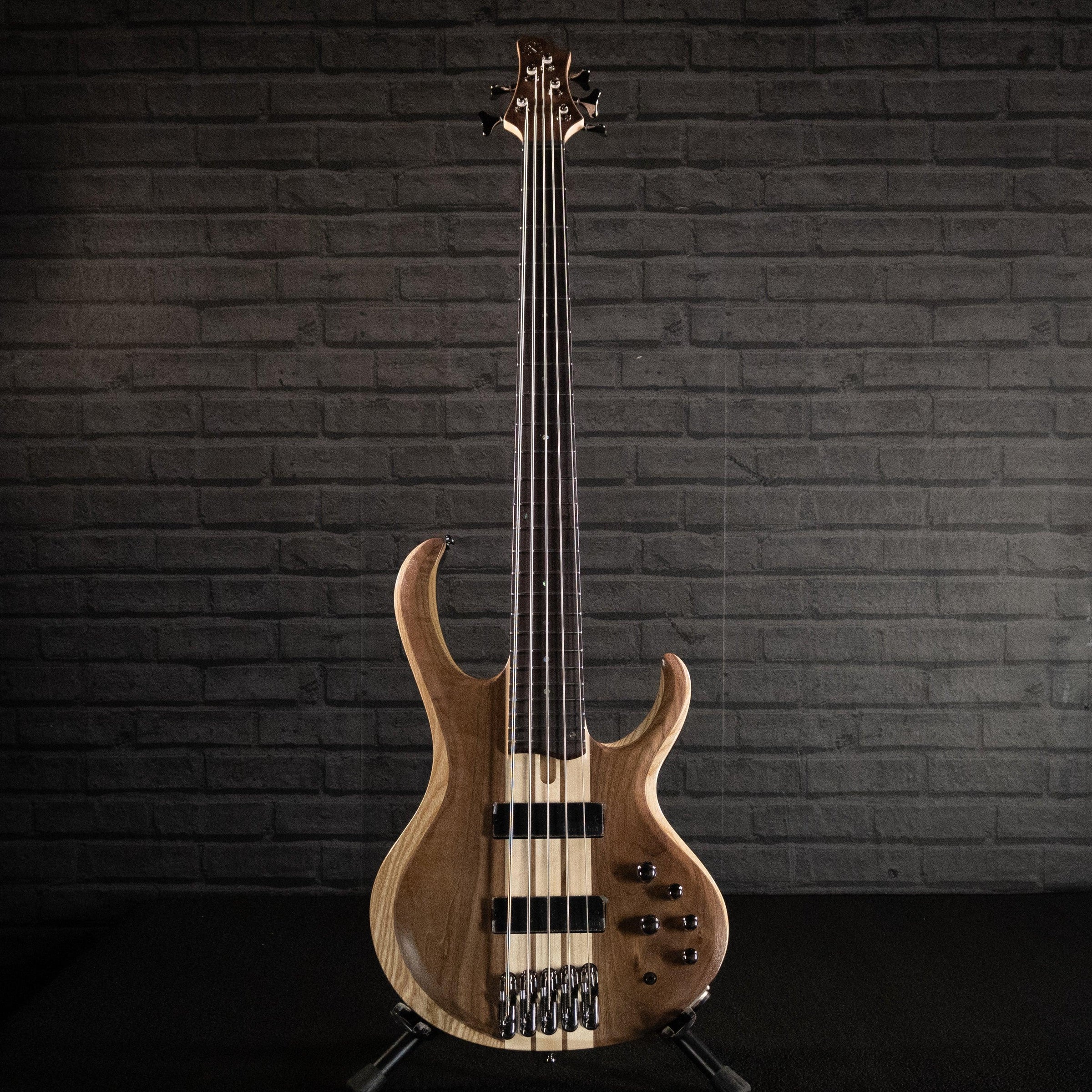 Ibanez Standard BTB745 5-String Electric Bass Guitar (Natural Low Glos
