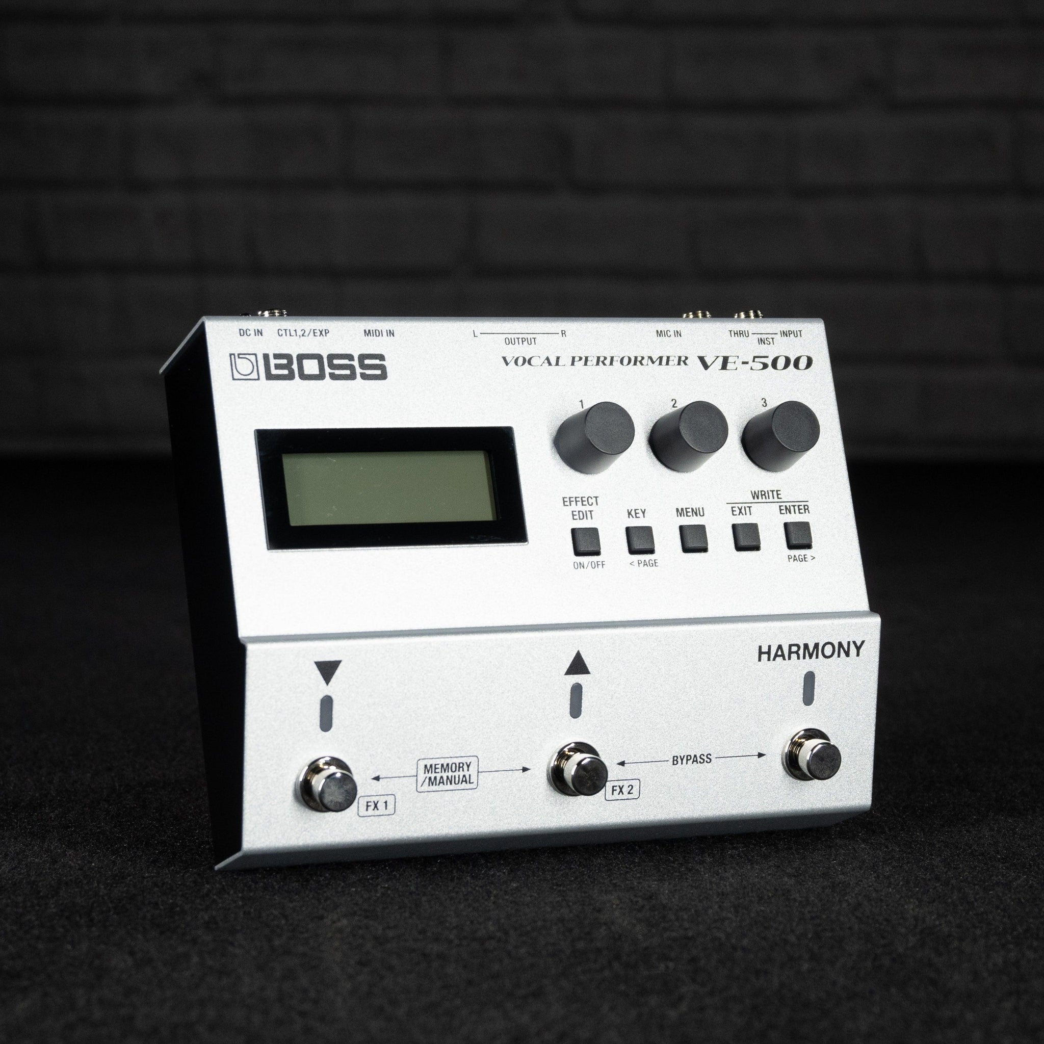 Boss VE-500 Vocal Performer Pedal