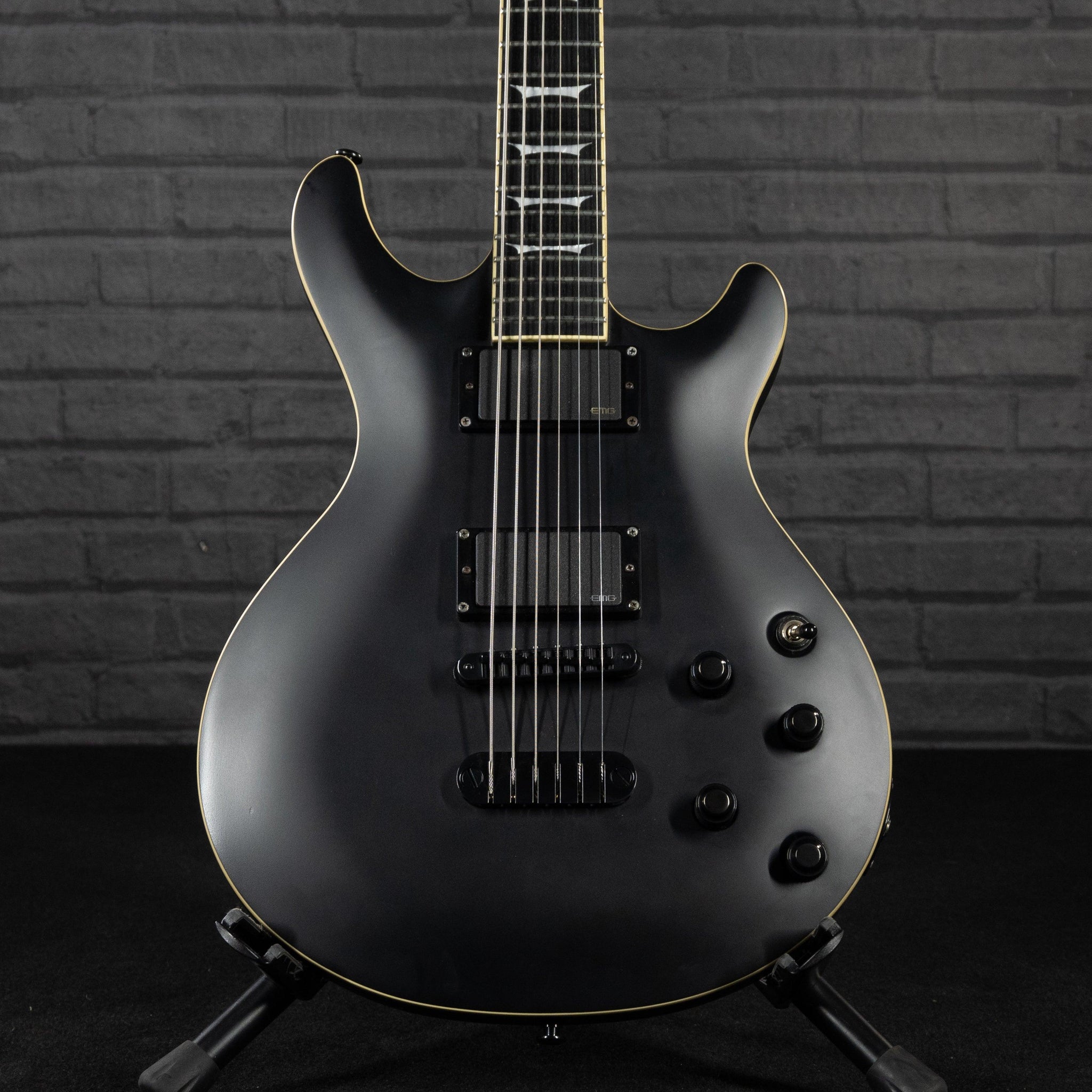 Dean Icon Baritone Electric Guitar (Black Satin) [USED]