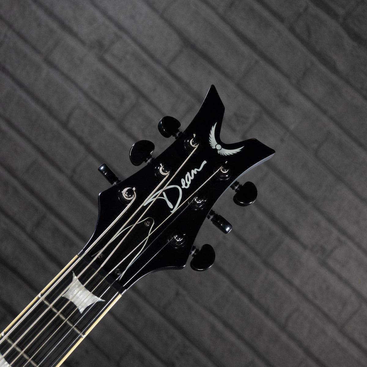 Dean Icon Baritone Electric Guitar (Black Satin) [USED]