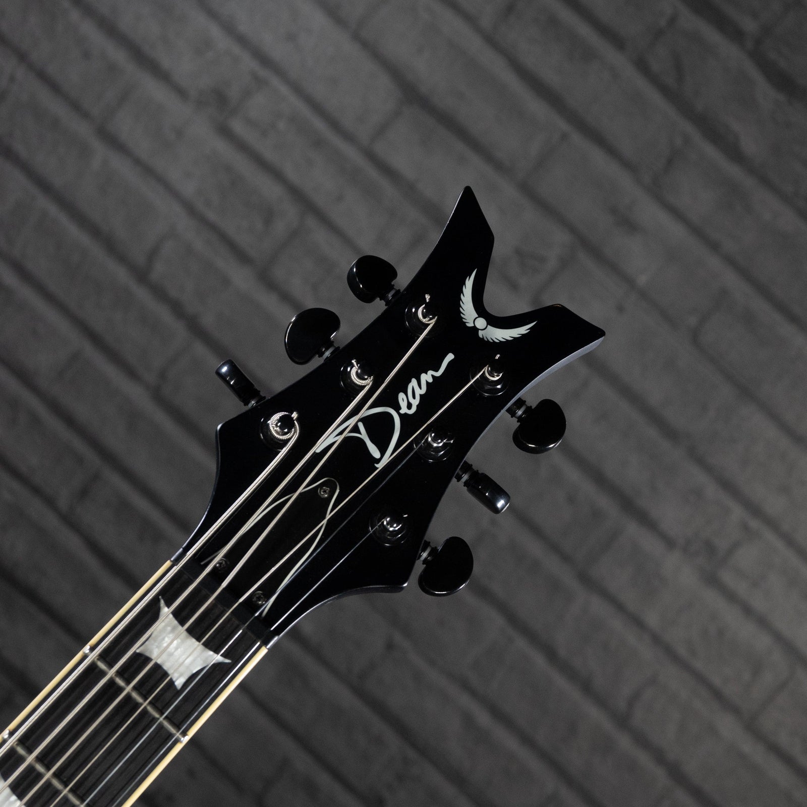 Dean Icon Baritone Electric Guitar (Black Satin) [USED]