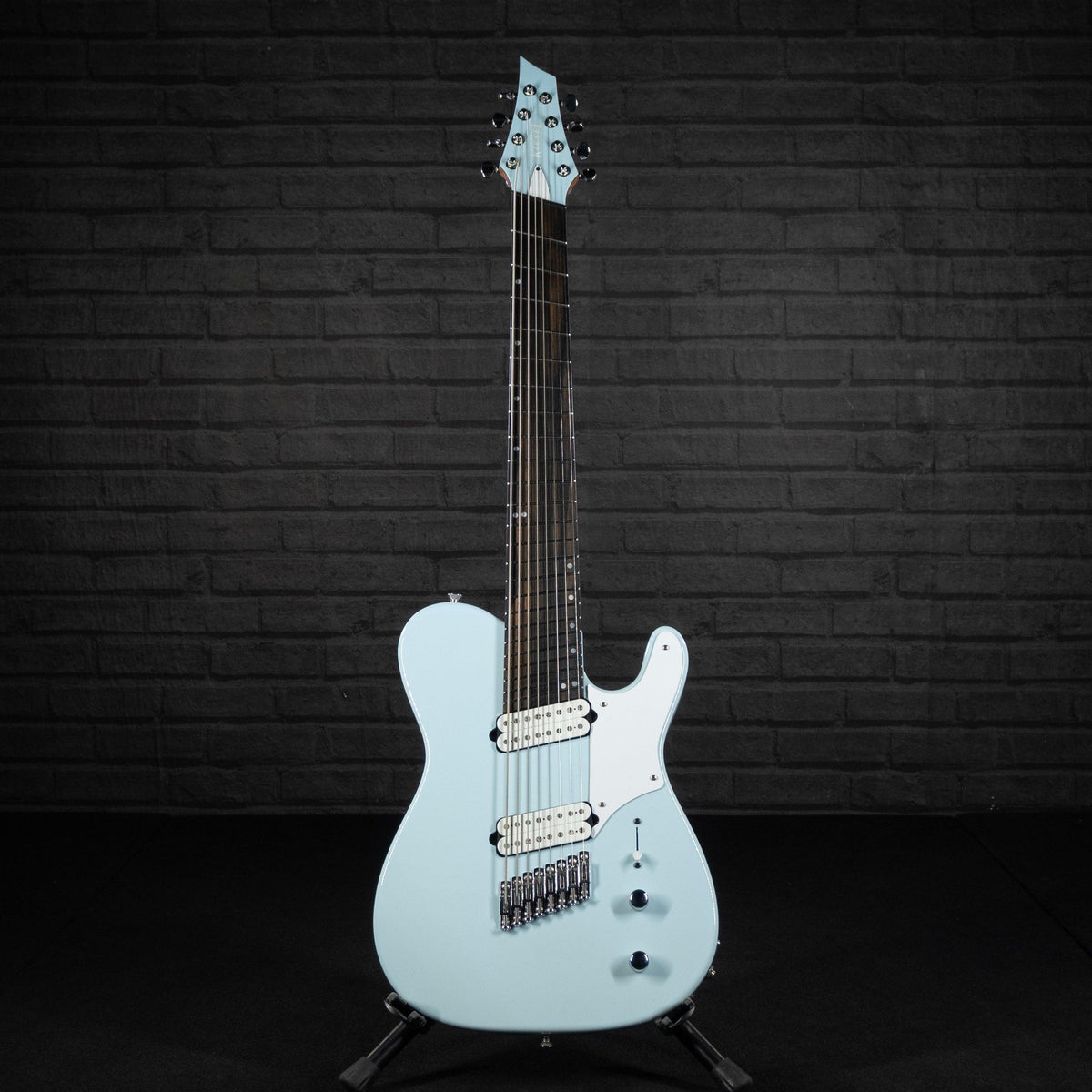 Kiesel Guitars Solo Custom 8 String Electric Guitar (Light Blue) [USED