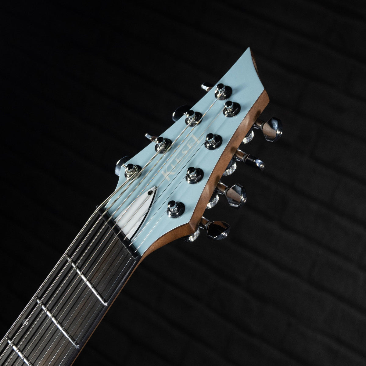 Kiesel Guitars Solo Custom 8 String Electric Guitar (Light Blue) [USED