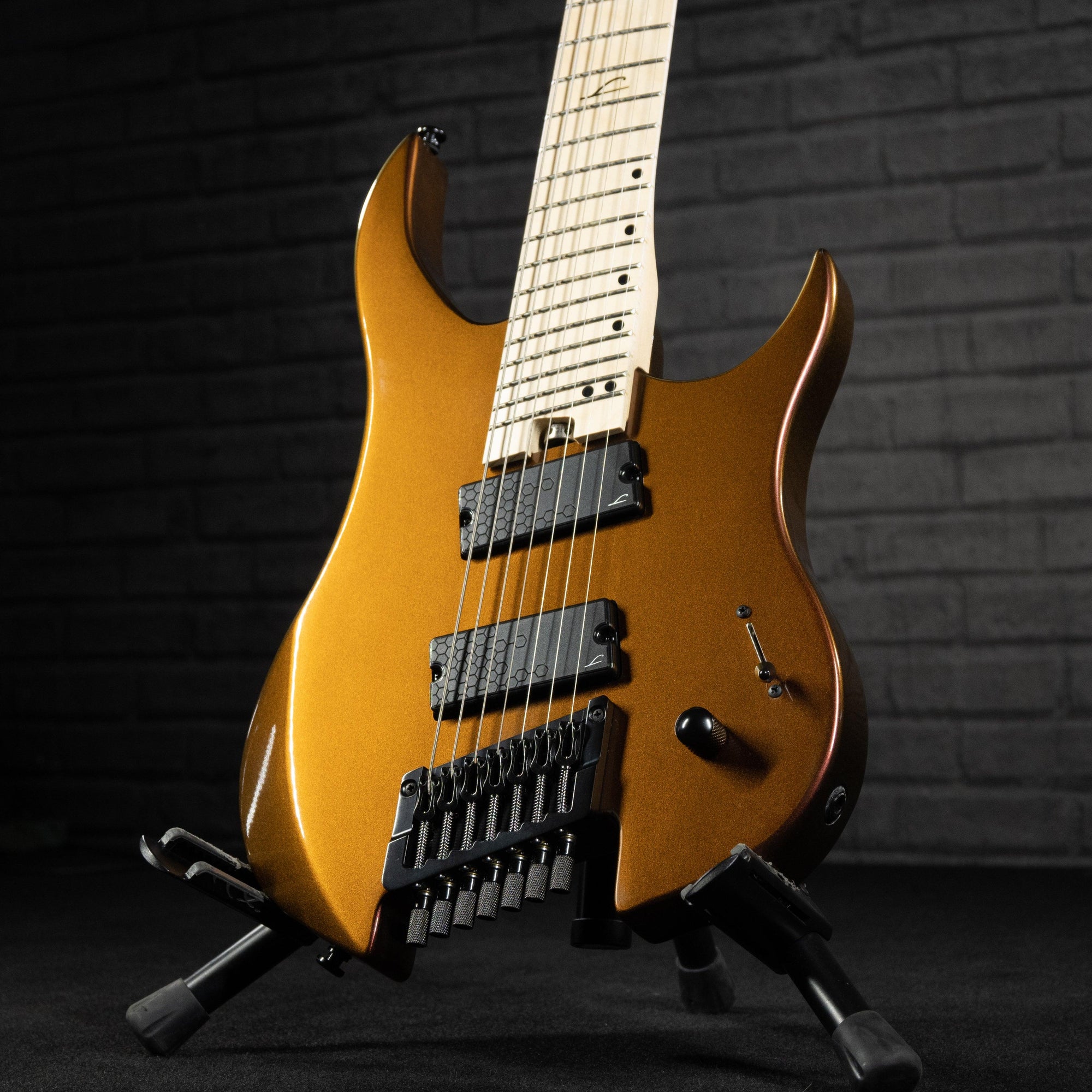 Legator Ghost G7FS 7-String Headless Multiscale Electric Guitar (Solar