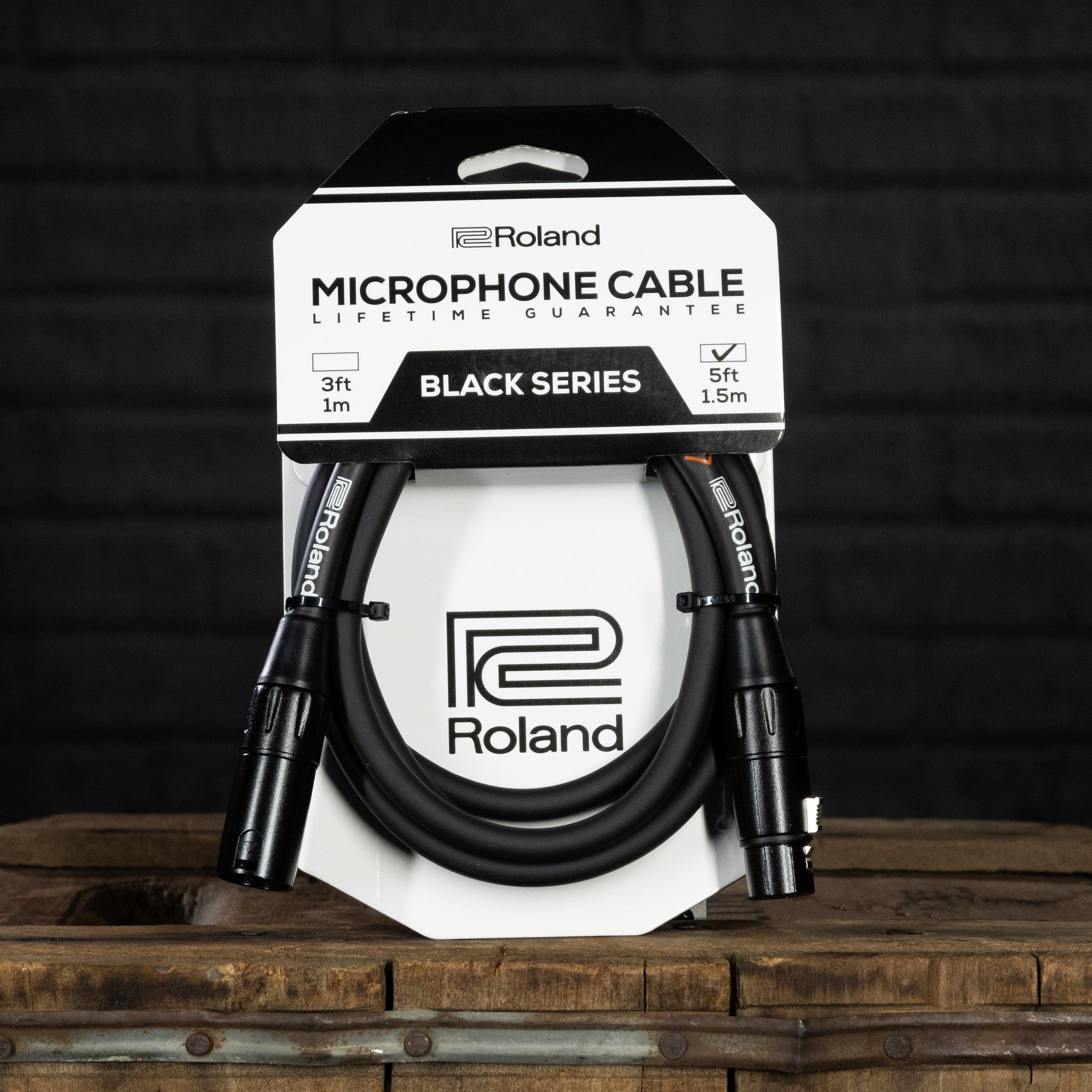 Roland Black Series Microphone Cables 5ft. freeshipping - Impulse Music Co.