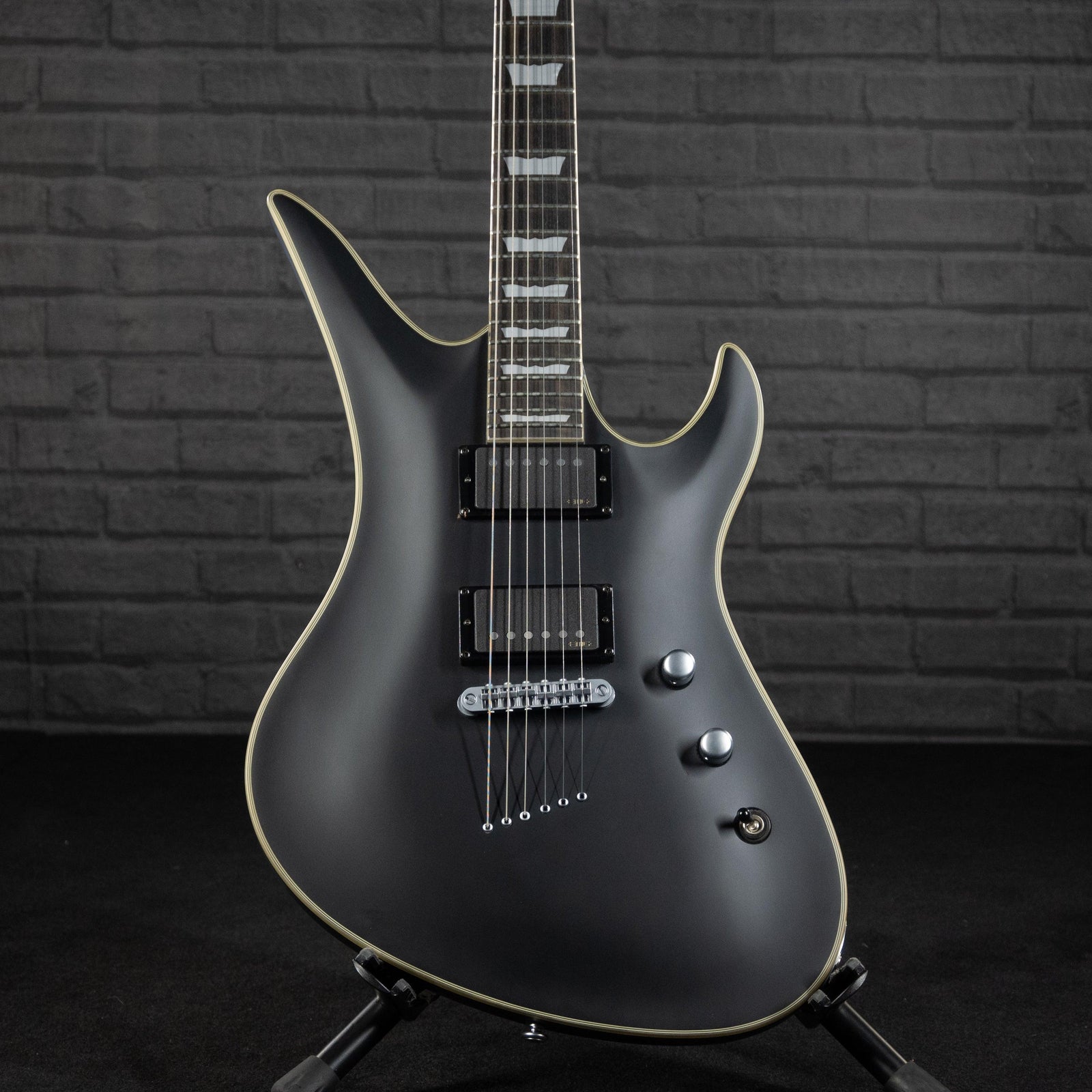 Schecter Avenger Prototype Electric Guitar (Satin Black) [USED]