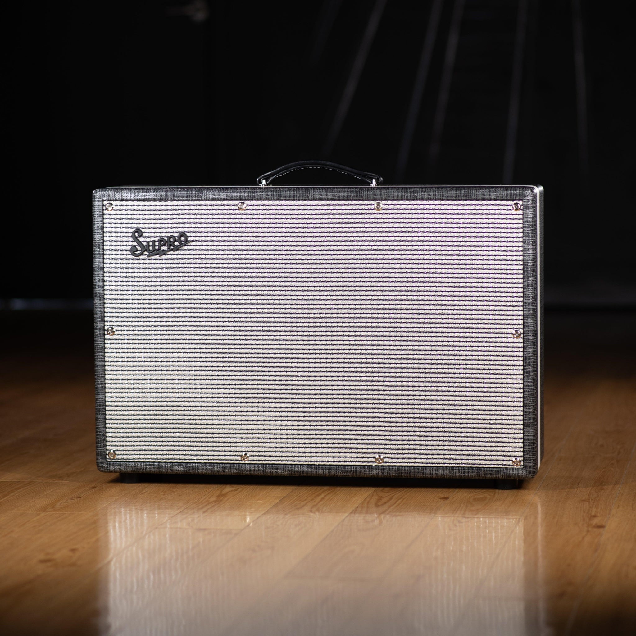 Supro 1799 Black Magick 2x12" Extension Cabinet freeshipping - Impulse ...